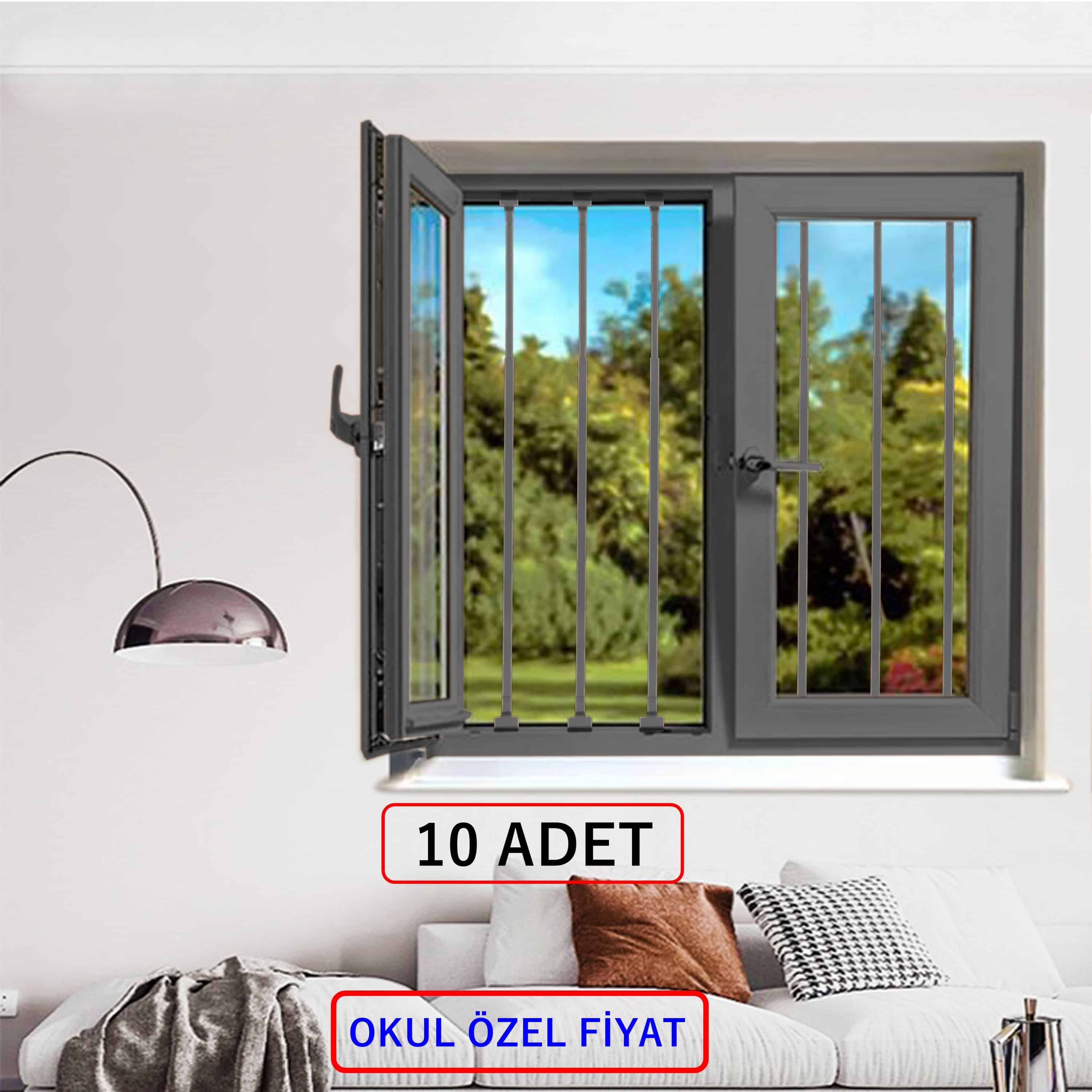 Okul Güvenlik Malzemeleri Pencere Korkulukları ve Kilidi – Akıllı ...